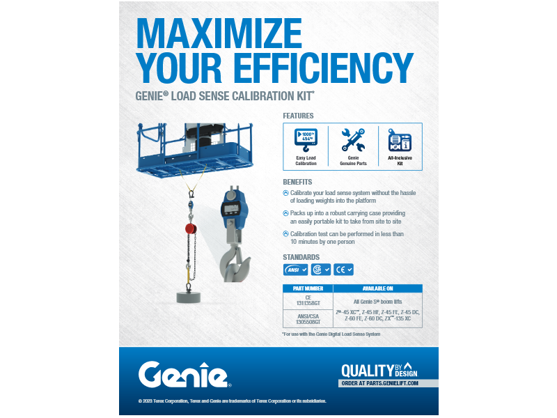 Genie Personnel Lifts Parts Manuals Genie Industries | Construction