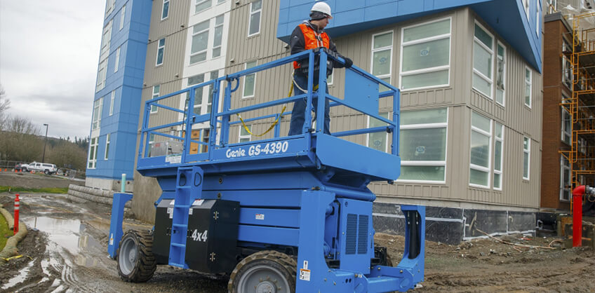 Tyre and Steering Options for MEWPs