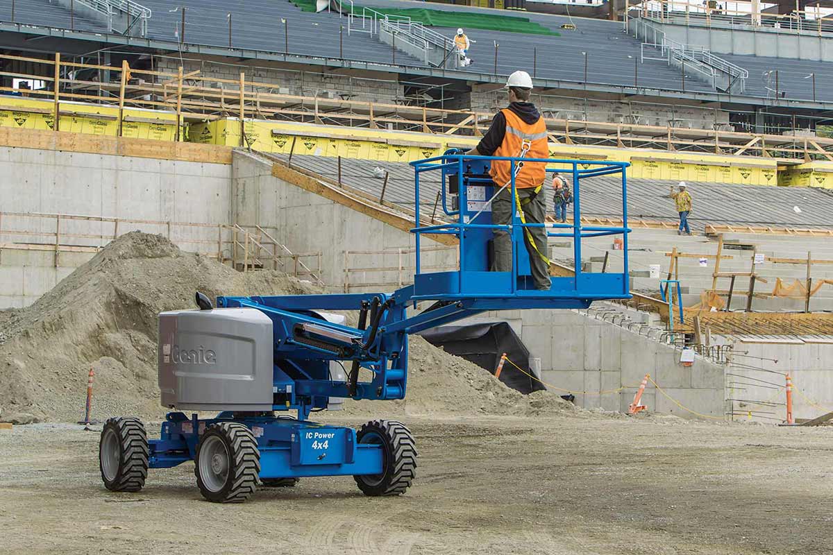 Genie Z 45 25J RT Articulated Boom Lift Genie Z 45 25J RT Articulated Boom Lift