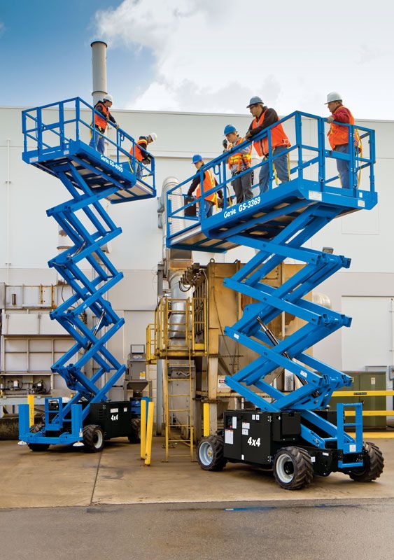 Genie® GS™-2669 RT Rough Terrain Scissor Lift
